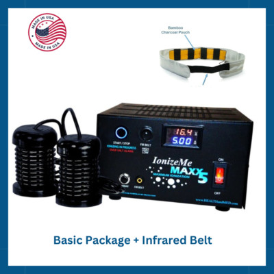 IonizeMe Maxx5 Heavy Duty Ionic Detox Foot Spa Machine Ion Cleanse ...