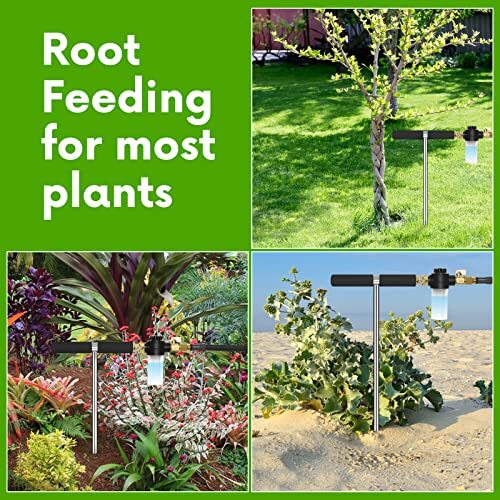 ROOT FEEDER Tree Watering Spike Fertilizer Dispenser T-Handle FADOWN | eBay