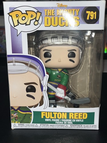 Funko Pop! Fulton Reed #791 - The Mighty Ducks. Minor Box Damage- Check ...