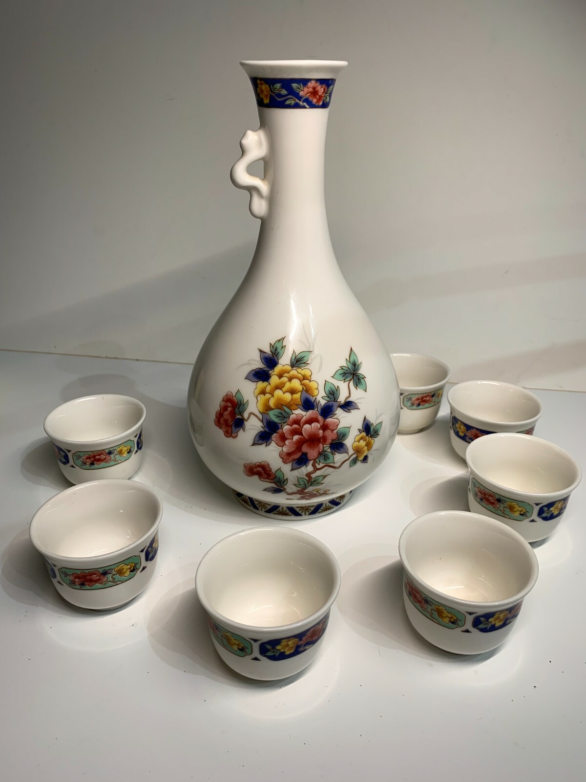 Haengnamsa 1942 Snow Bone China Sake Set | eBay