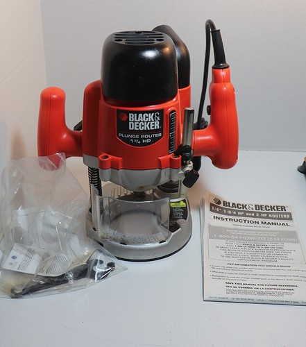 Black & Decker RP200 1-3/4-Horsepower Plunge Router | eBay