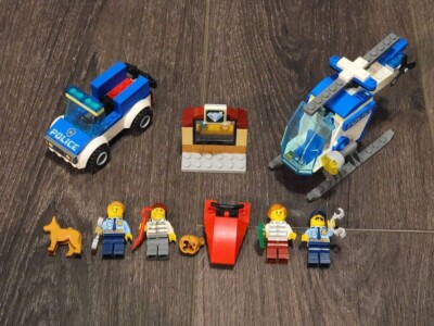 Lego Town 60241 + 60275 Police Dog Unit and Police Helicopter | eBay