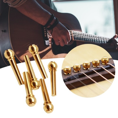 Acoustic Guitar Bridge Pin Fixed Tuning Tone Durable Tailpiece ...
