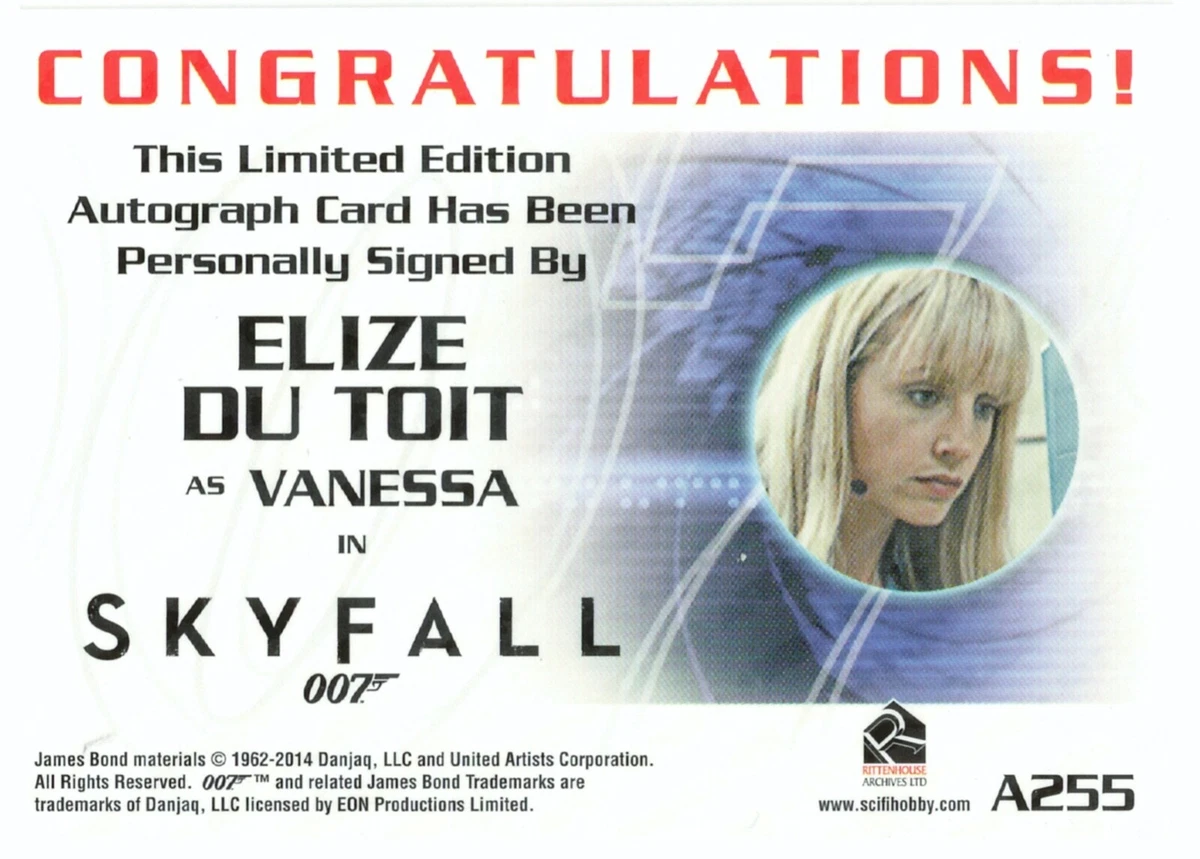 Elize Du Toit Skyfall