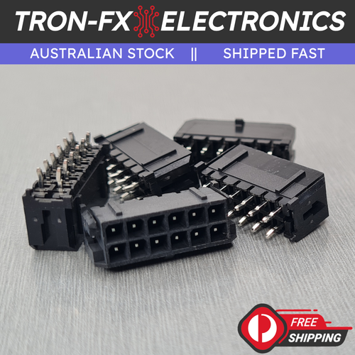 5pcs MX3.0-12P 2x6 Pin 3.0mm Dual Row Straight Female Header Socket 3mm ...