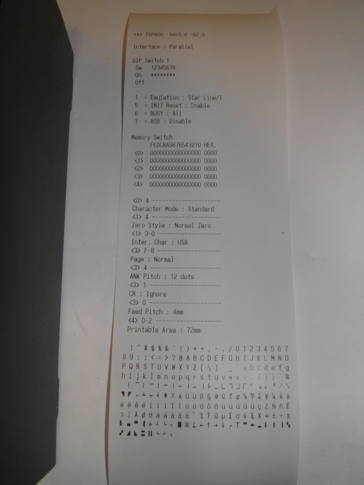 Star TSP600 643C Thermal POS Receipt Printer Parallel w Power Supply ...