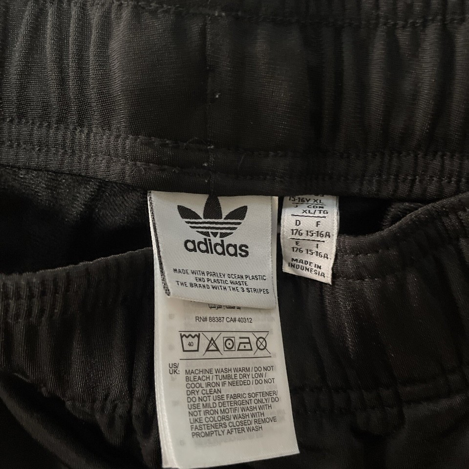 NEW adidas Superstar SST Track Jogger Pants Sz XL Jogger Black GN8453 ...