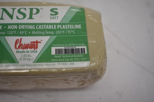 Chavant NSP Soft 2lb Sculpting Clay Beige Sulfur Free Castable ...