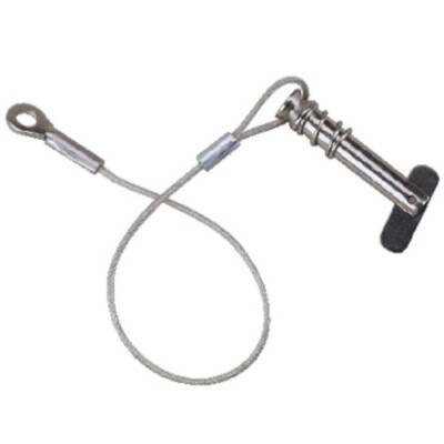 Attwood Marine Tethered 1/4" Spring-Loaded Clevis Pin | eBay
