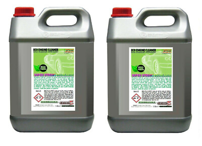 2 x 5 Litre Eco-Engine Cleaner Degreaser Strong Biodegradable ...