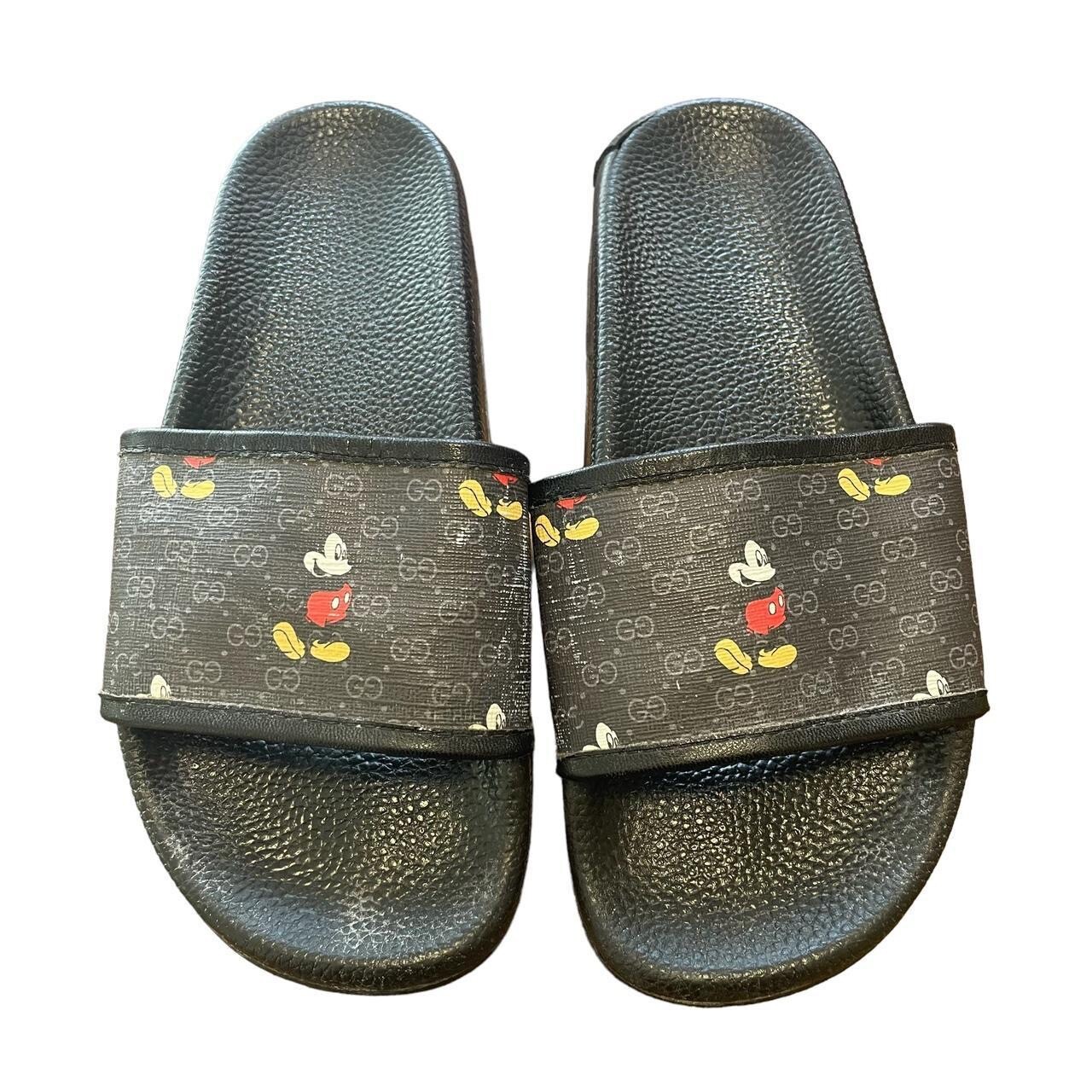 Gucci x Disney Mickey Mouse Slides - Gem