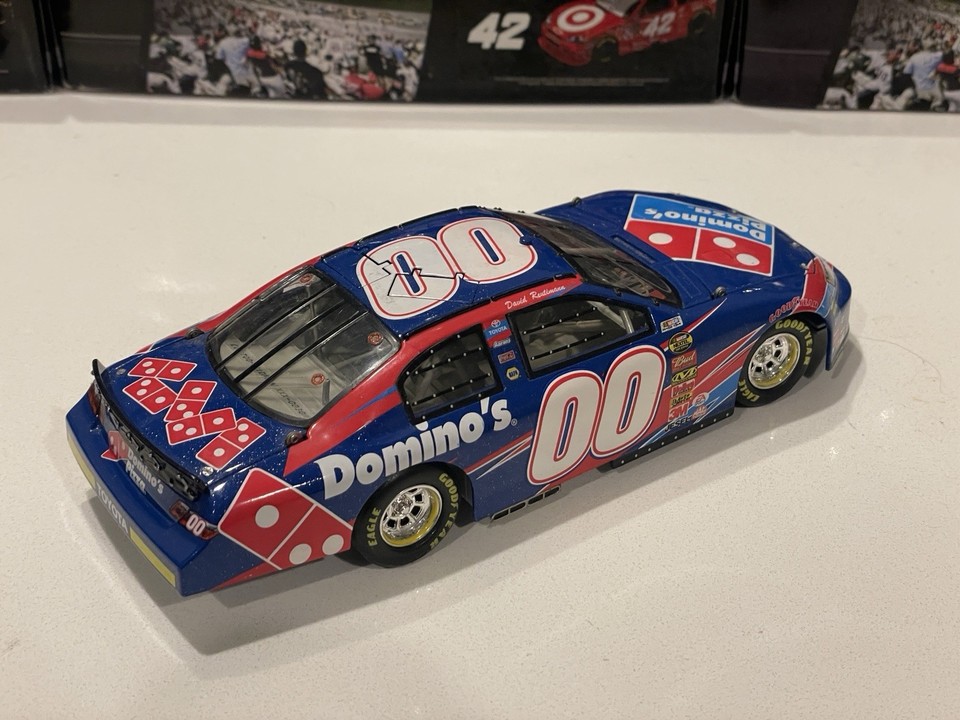 2007 David Reutimann Dominos Autographed 1/24 NASCAR Diecast Loose | eBay