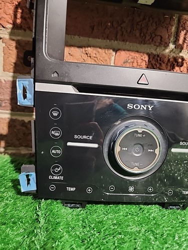 2011-2014 Ford Edge Sony Radio CD Player Climate Control Panel Bezel ...