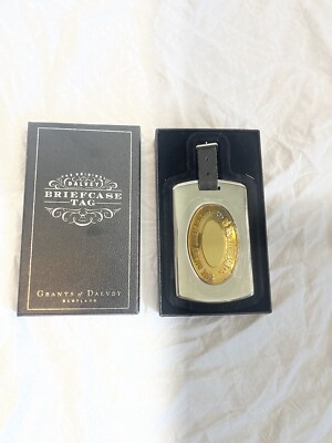 The Original DALVEY Briefcase Tag made in Scotland Grants Of DALVEY 🤩🤩🤩 ...