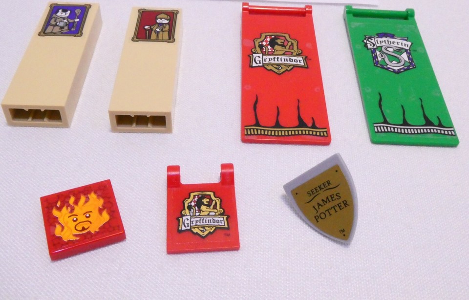 LEGO HARRY POTTER HOGWARTS CASTLE 4TH EDITION SET 4842 STICKERS PIECES ...