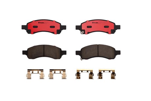 Brembo Brake Pad P10049N NAO; FMSI Number D1169-8282; Ceramic; Set Of 4 ...