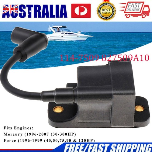 Outboard Ignition Coil CDM Module for Mercury 114-7509 827509A10 Engine ...