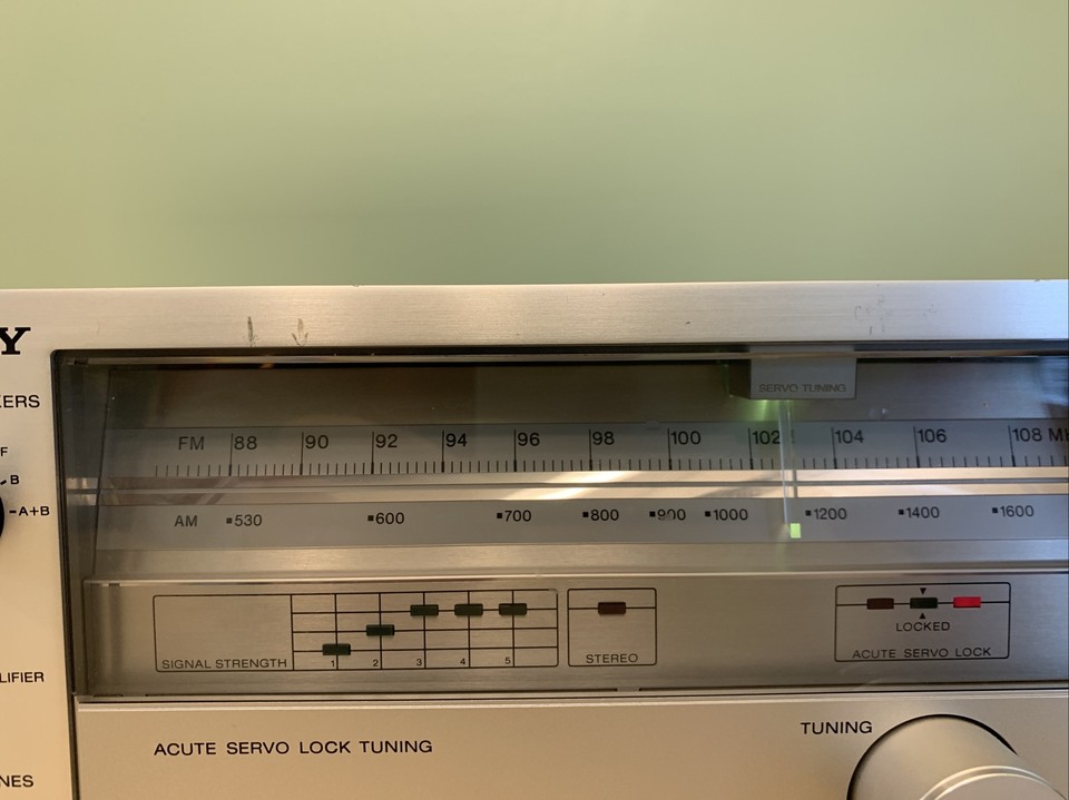 Sony STR-V25 FM Stereo FM AM Receiver Vintage | eBay