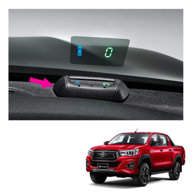 Genuine Speed Head Up Digital Display Black For Toyota Hilux Revo Rocco ...