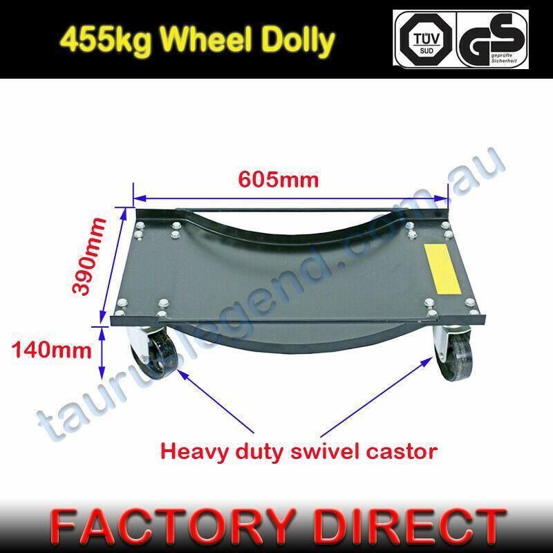 4PC Go Jacks Wheel Dolly Vehicle Positioning Jack Car Transport Trolley ...