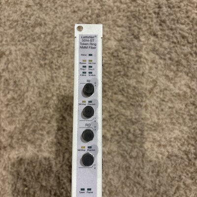 Synoptics LattisNet 3514-ST Token Ring NMM Fiber | eBay