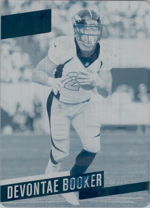 2017 Panini Prestige - Devontae Booker #190 Printing Plate Cyan /1 for sale online | eBay