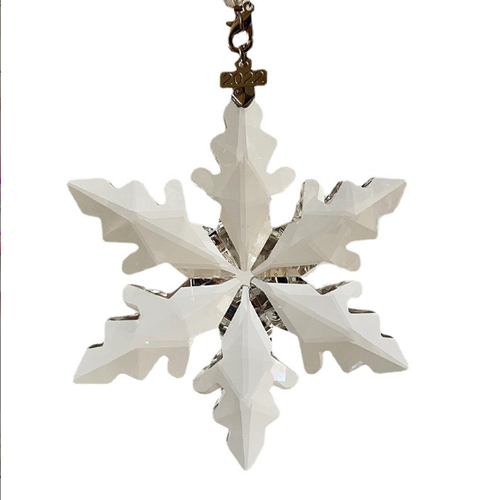 1PC Colorful 70mm Suncatcher Crystal Snowflake Wedding Hanging Decor ...