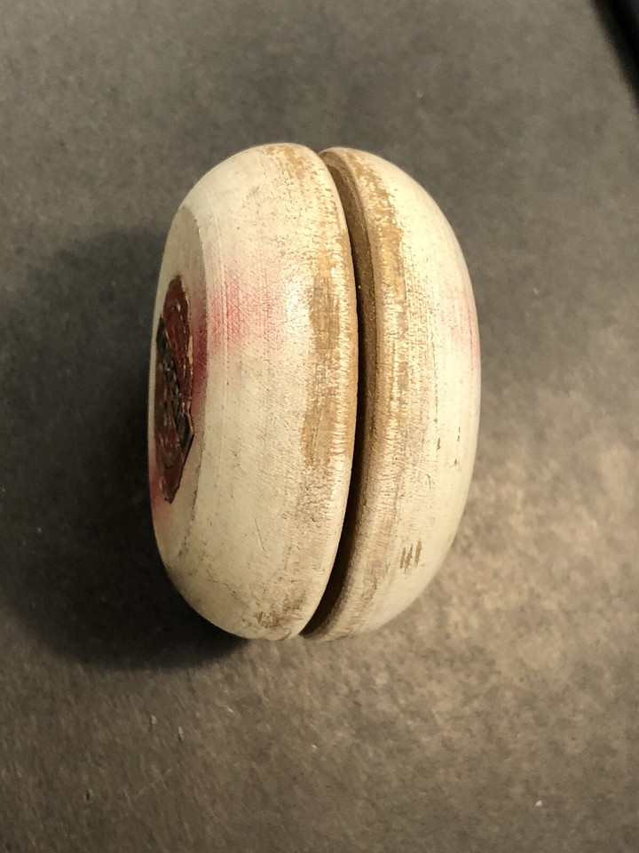 Foil Decal Cheerio 99 Wooden Tournament Practice Yo-YoWhite with red ...