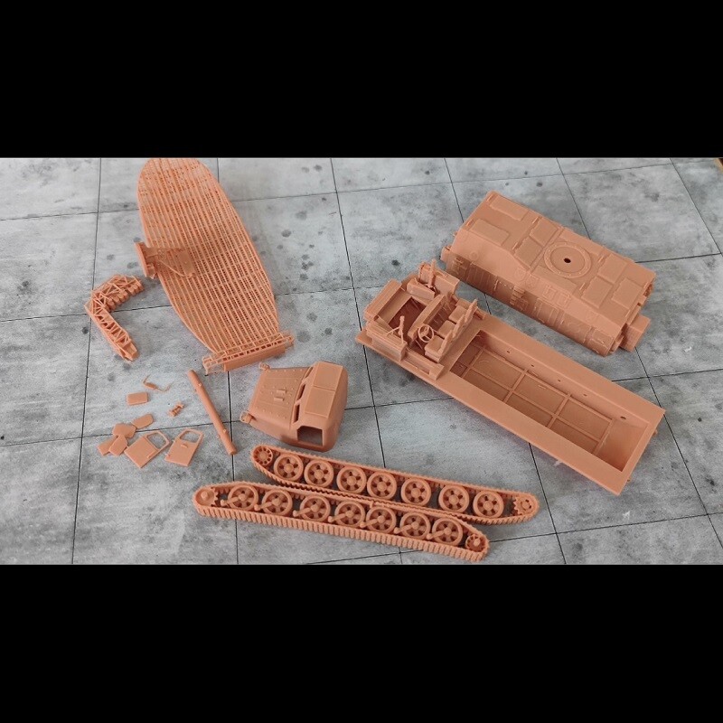 1/72 Tank Cold war Soviet "P40 Long Track search radar" kit Model (3D ...