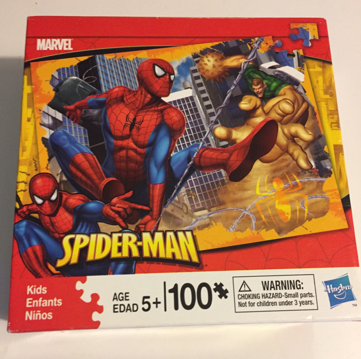 Spider-Man 100 Piece Puzzle | eBay