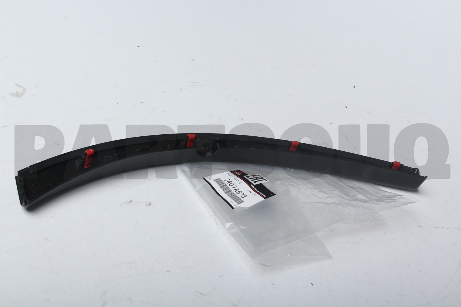 7407A673 Genuine Mitsubishi MOULDING FR BUMPER L | eBay