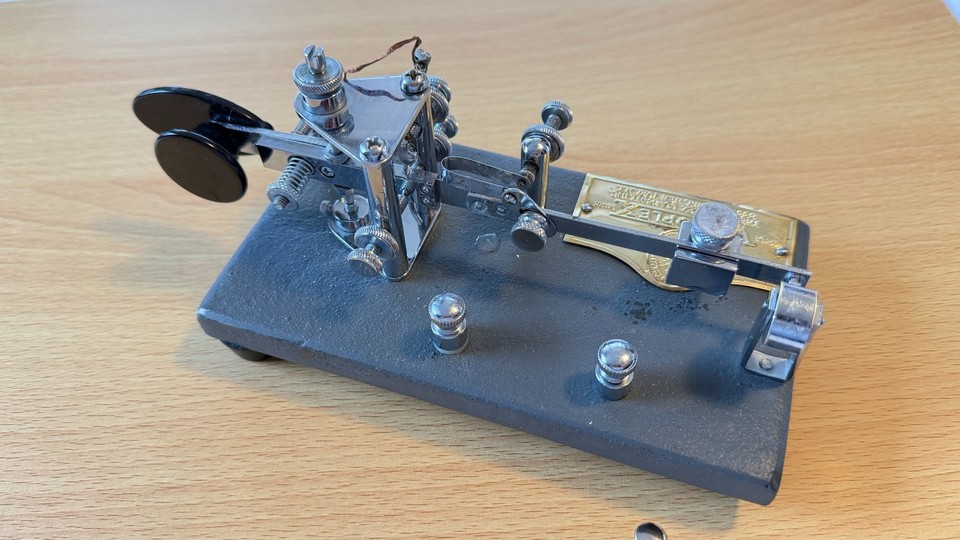 Vintage Vibroplex Telegraph Key No. 253898 Champion Model Ham Radio ...