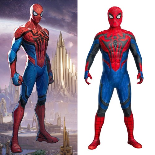Spider-Man Costume Marvel Rivals Cosplay Bodysuit for Kid's Adult ...