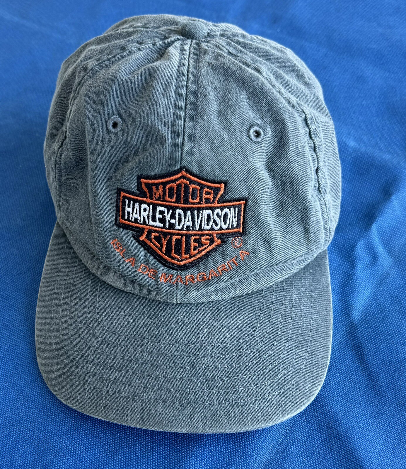 Harley Davidson logo Hat Cap Isla de Margarita Venezu… - Gem