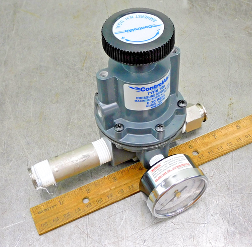 Control Air Type 700 Pressure Regulator 0-30 PSIG 700-DD 3/8" NPT | eBay