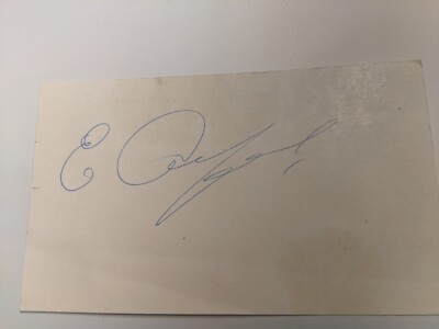 Edouard Carpentier rare Signed Wrestler and Promoter For Andre the ...