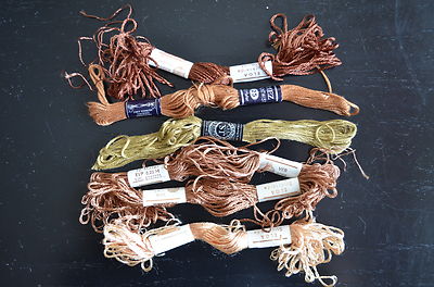 Baumwollgarne/Strickseide in braun 343 MEZ &4737271 VEB alwo neu-OVP ...