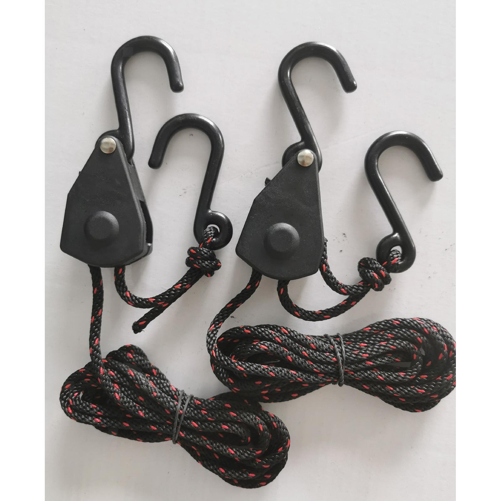 Rodeo Codinter Rope Tie Downs, 1/8 in. X 8 ft. Heavy Duty Rope Lock ...