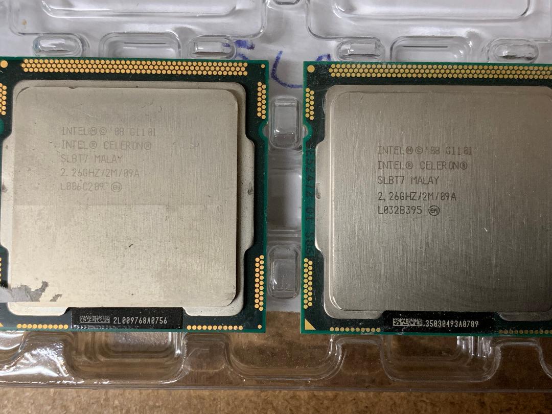 Lot of 7 Intel Celeron G1101 SLBT7 | eBay