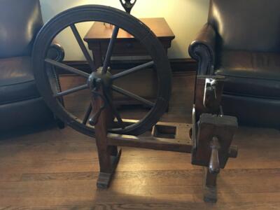 Primitives - Antique Spinning Wheel
