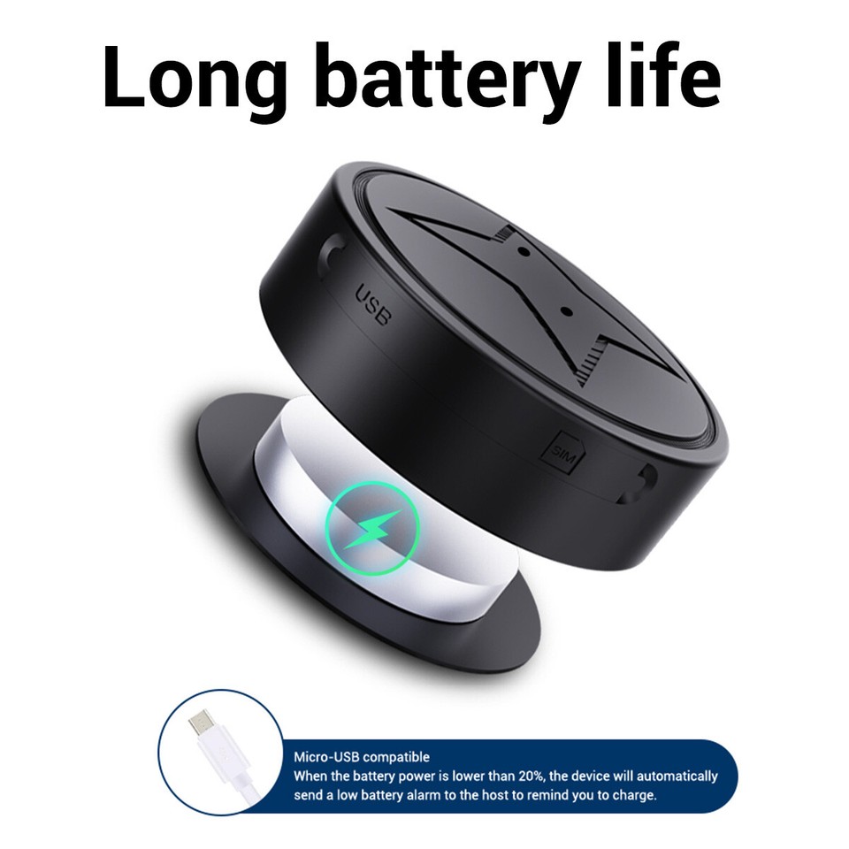 1-10x PG12 Portable Magnetic Mini GPS Real Time Car Locator Tracker GSM ...