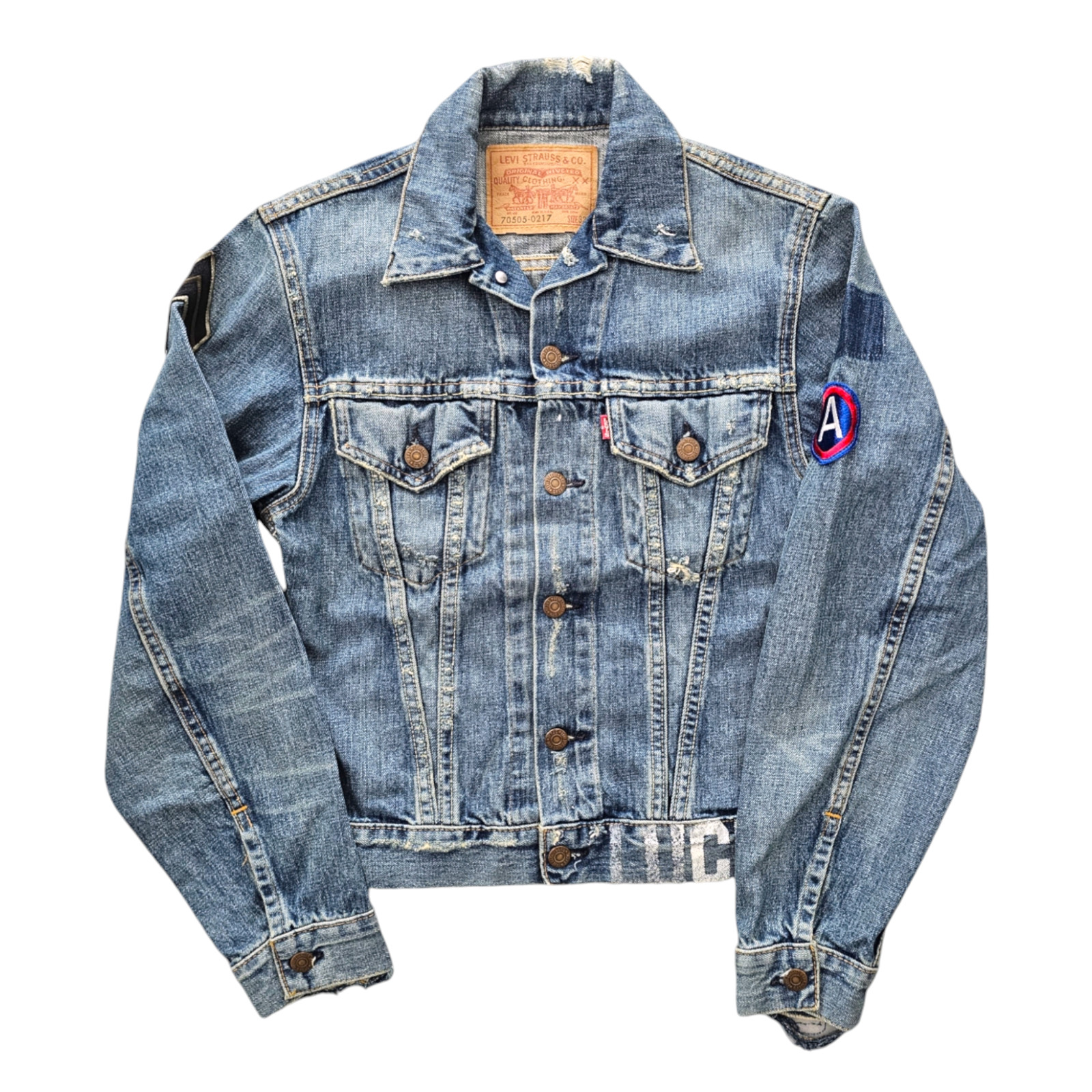 LVC Levi’s Vintage Clothing Type III Trucker “555” Valencia St Made In ...