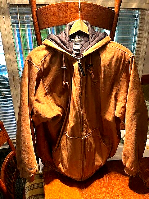 Arctic Shield Rare Waterproof Insulated Canvas Hooded Jacket Mens XL ...