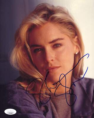 Sharon Stone Signed Photo 8x10, Sharon Stone Autograph Headshot, JSA ...