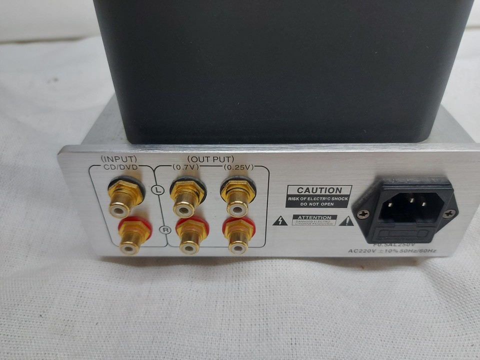 YAQUIN MS-12 VALVE PHONOSTAGE/ PREAMP | eBay UK