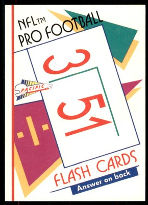 1991 Pacific Flash Cards Dave Krieg Seattle Seahawks #52 | eBay