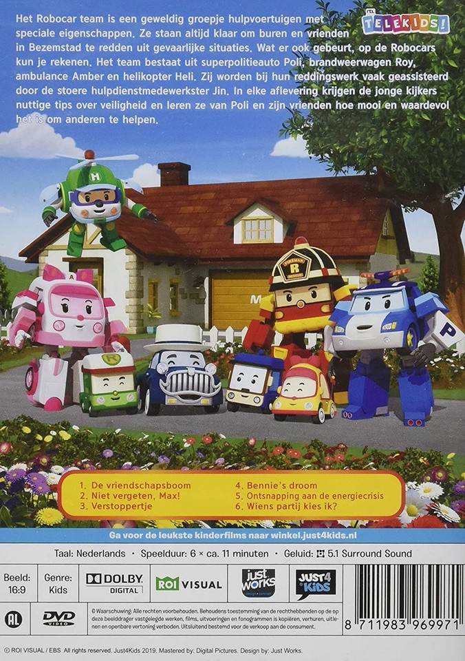 Robocar Poli - Vrienden voor altijd (DVD) | eBay