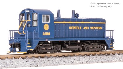 Broadway Limited 9383 N Scale Norfolk & Western EMD SW7 Switcher 3362 ...