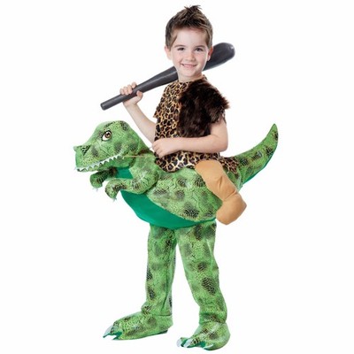 Dino Rider Dinosaur Prehistoric Caveman Book Week Toddler Boys Costume 3-6 | eBay