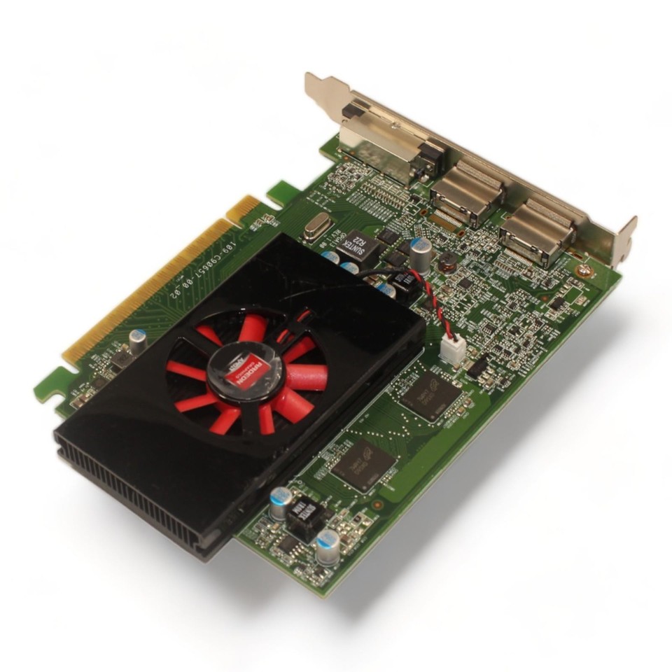 Dell AMD RADEON R7 450 4GB GDDR5 PCI-E 2.0 x16 DVI 2x DP Video Card ...